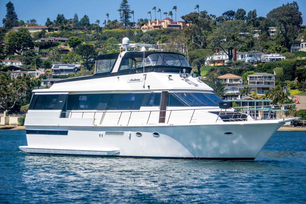 63 ft 1991 Viking 63 Motor Yacht Boats for sale | Kusler Yachts - Sport ...