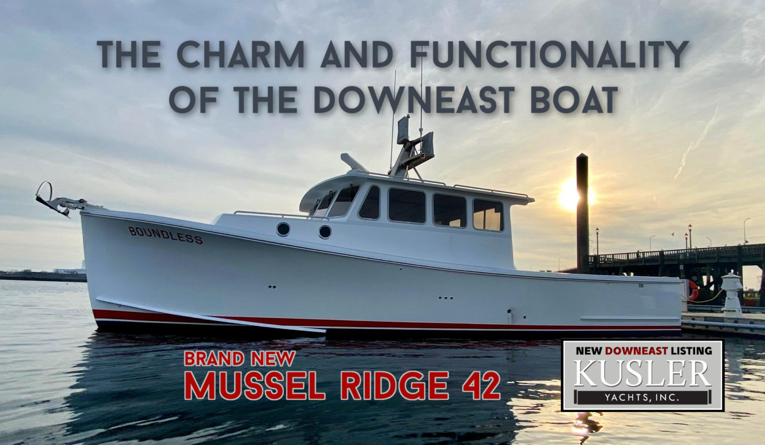 The Charm of The Downeast Boat: Mussel Ridge 42 - Kusler Yachts - Sport ...